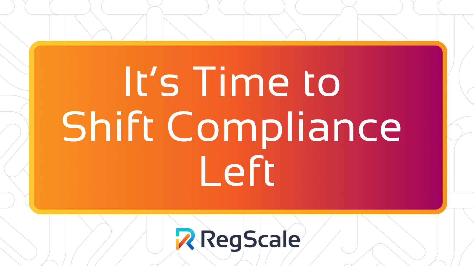 Real-time GRC Platform - RegScale